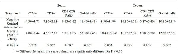 Enterococcus faecium in chickens against Salmonella Minnesota | Engormix