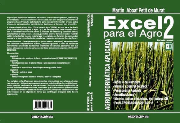 Nuevo libro Excel para el Agro 2 | Engormix