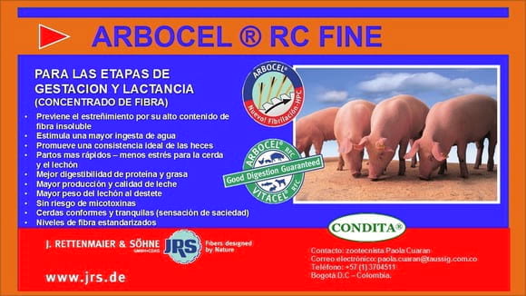 ARBOCEL RC FINE - COLOMBIA | Engormix