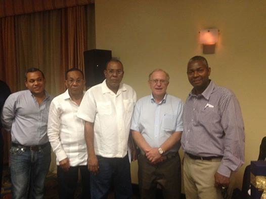 Dr Fausto Solis, Dr Steve Leeson, Ing Joaquin Paulino, Ing Ruben Dario ...