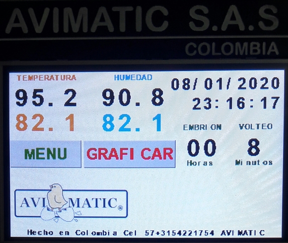 Nueva incubadora AVIMATIC modelo GRAPHICS-252 | Engormix