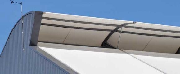 Ridge of PVC Roffing structure - ensures ventilation | Engormix