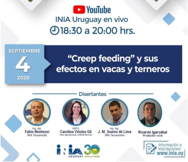 Un ida y vuelta con INIA: hablemos de "creep feeding" | Engormix