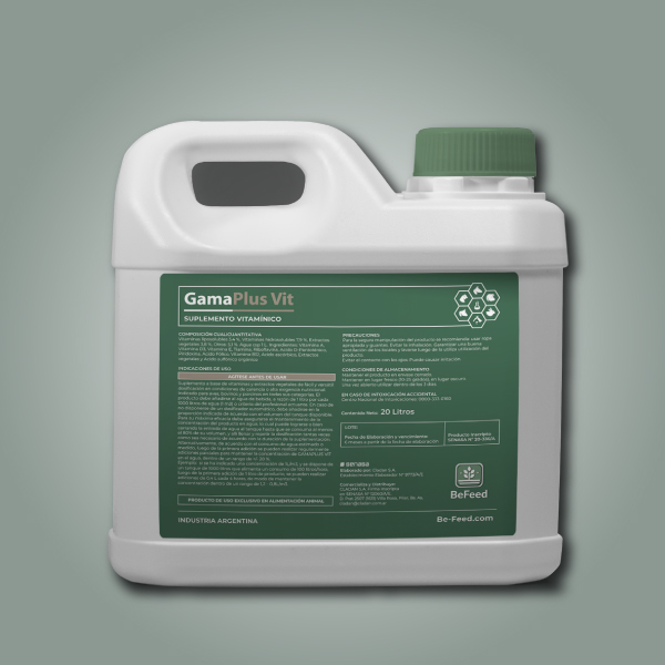 GAMMAPLUS VIT suplemento de vitaminas y extractos vegetales