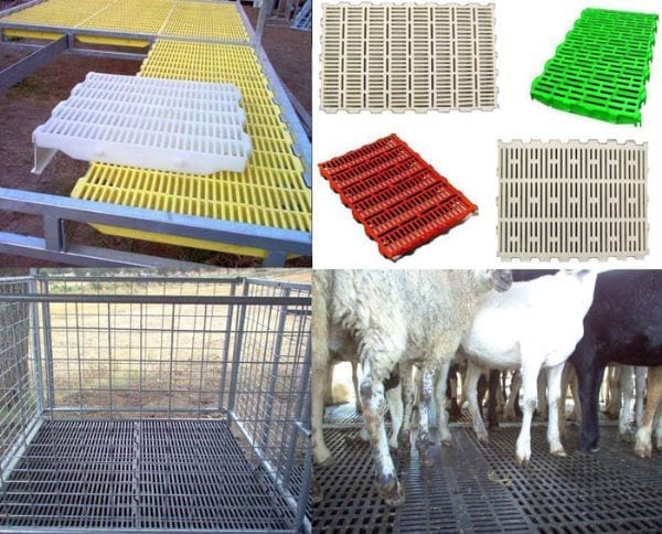 PISOS DE PLASTICO PARA OVINOS Y CAPRINOS